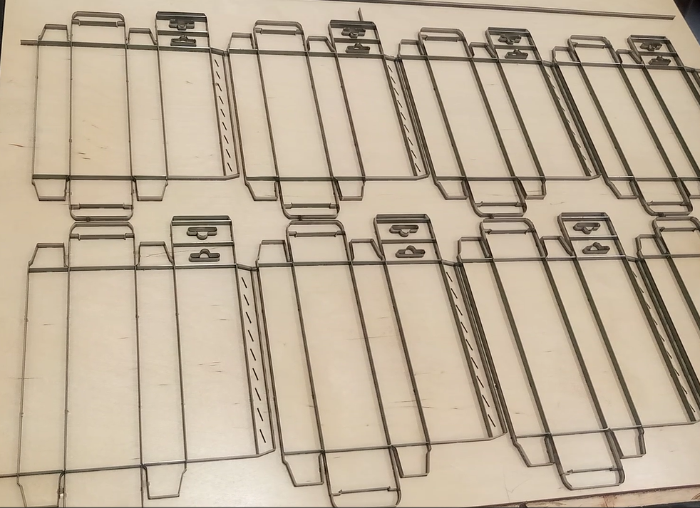The stages of a die cutting process are feeding, cutting, and stripping ...